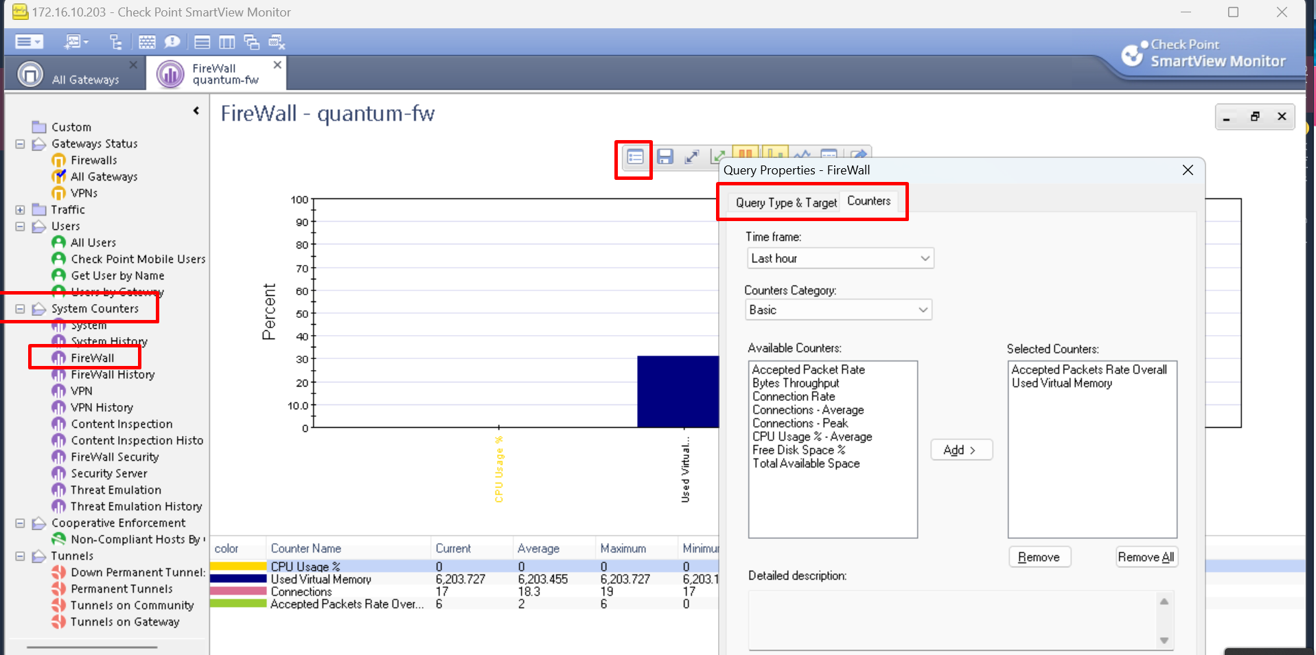Bandwith usage of Interfaces - Check Point CheckMates