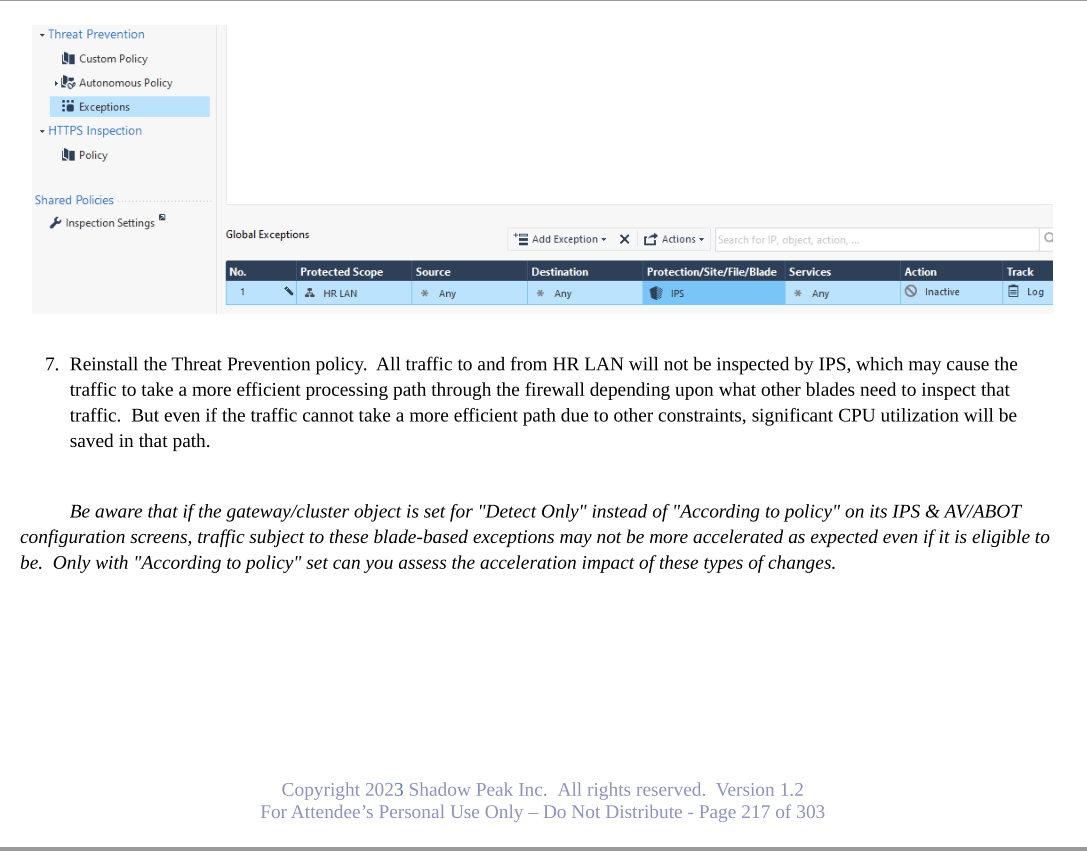Exclude Vulnerability Scanners From Ips Inspection Check Point Checkmates