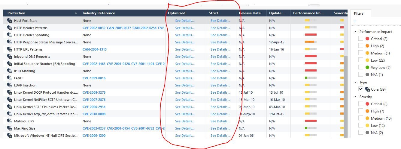 Performance Improvement When "Core Protections" Us... - Check Point ...
