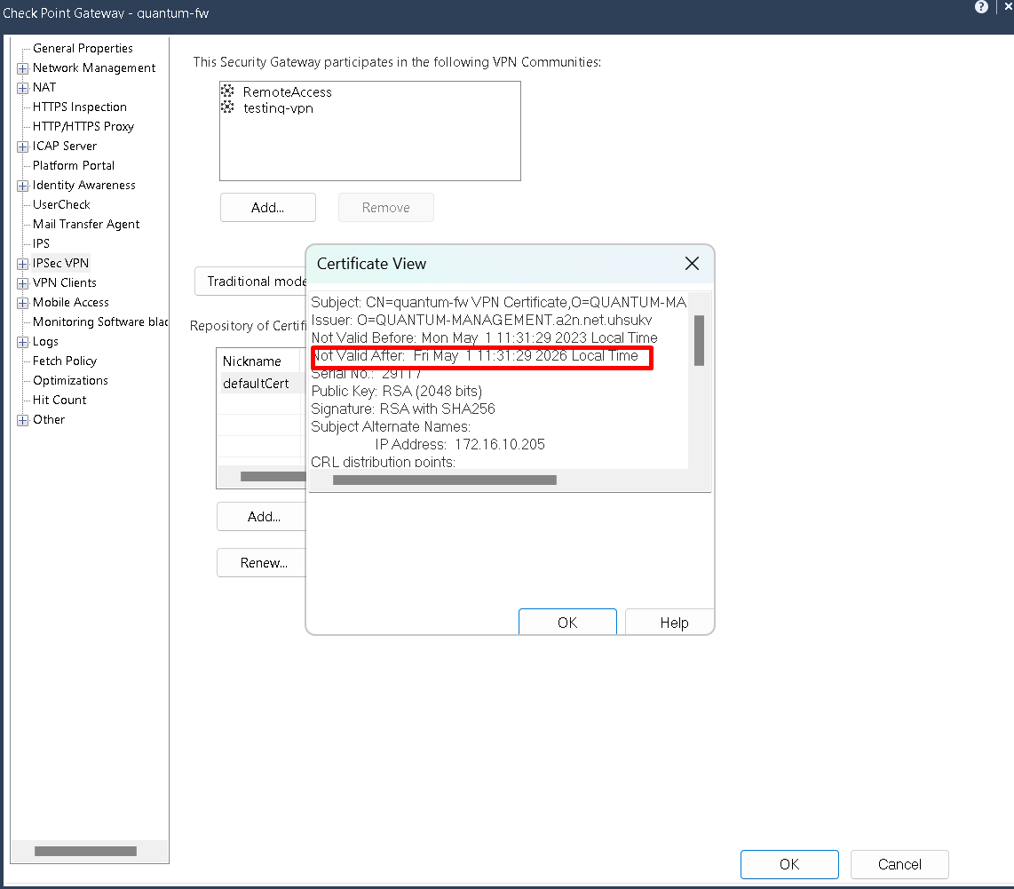 Solved Access Role Was Not Working With Expired Self Sign Check