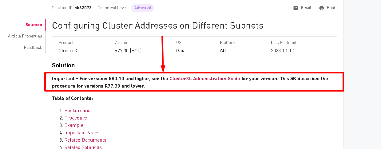 Solved Check Point 1600 Clusterxl With Only Public Ip Add Check