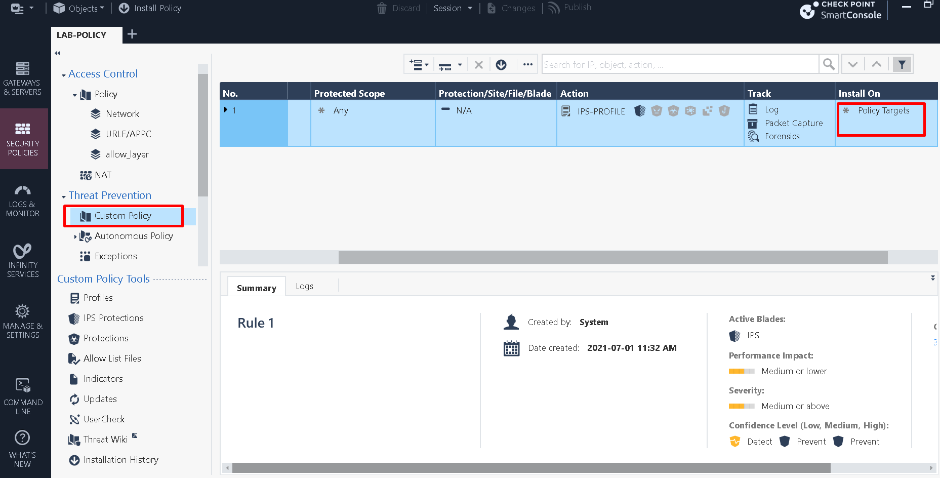 Solved: IPS issue (R80.20) - cannot remove IPS blade from ... - Page 2 ...