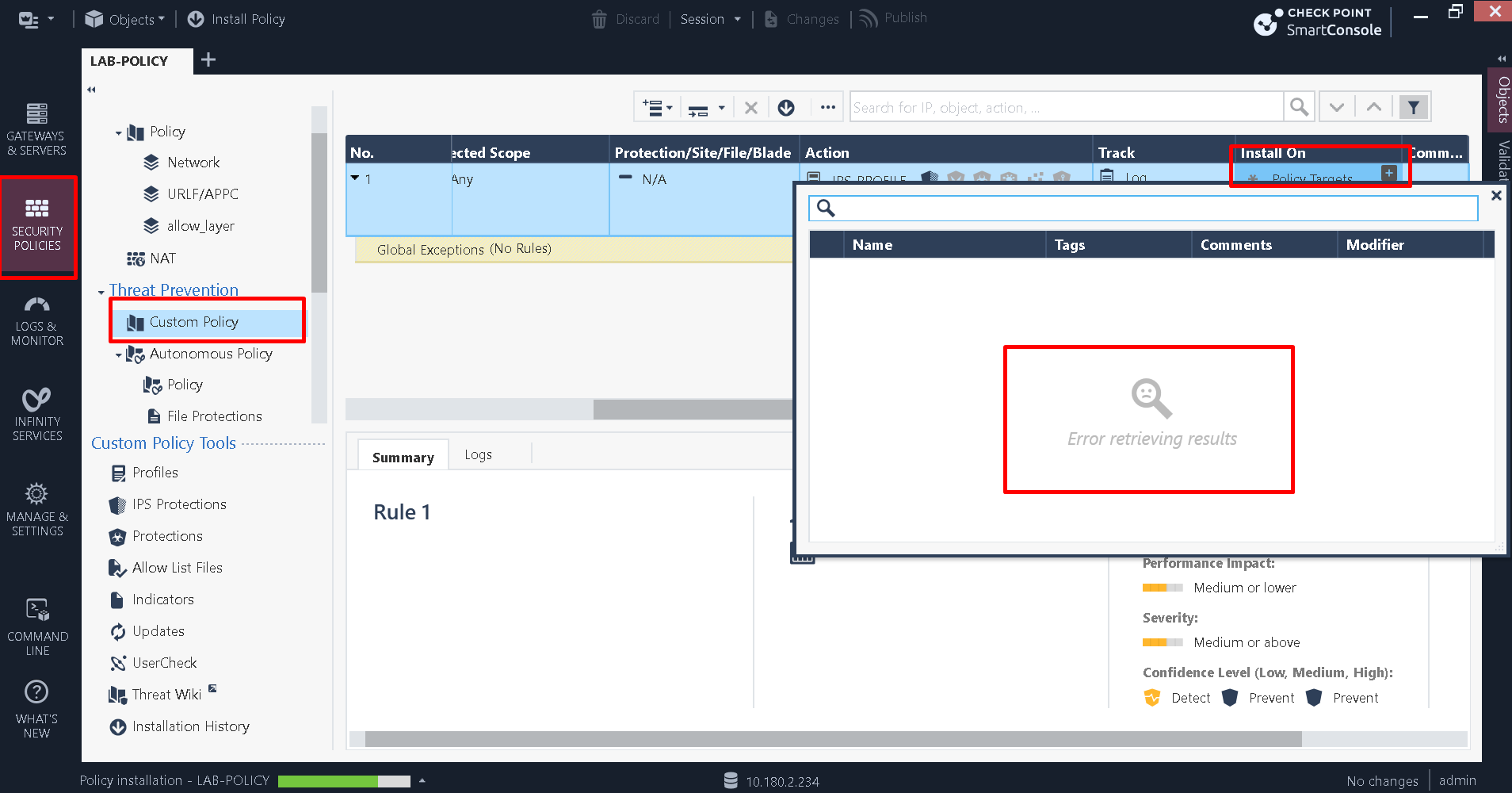 Solved Threat Prevention Ips Query Check Point Checkmates
