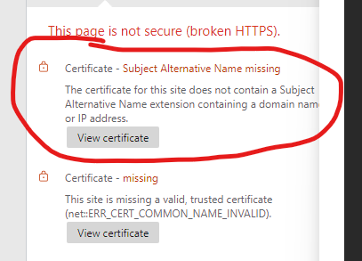 https inspection - NET::ERR_CERT_AUTHORITY_INVALID... - Check Point ...
