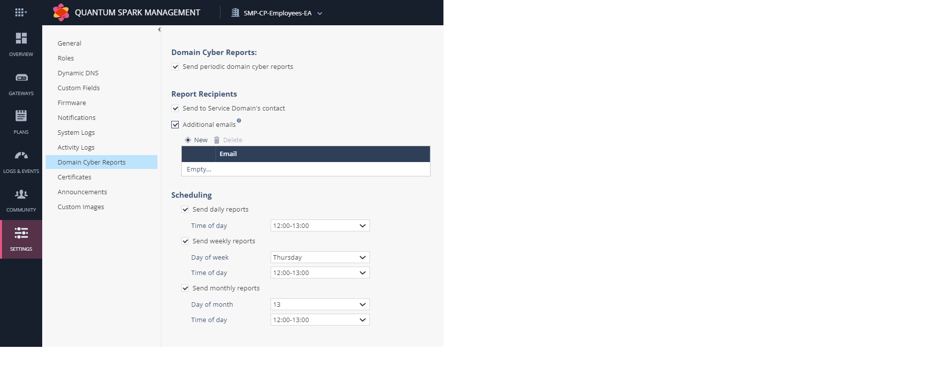 Solved: Custom SMP Reports - Check Point CheckMates