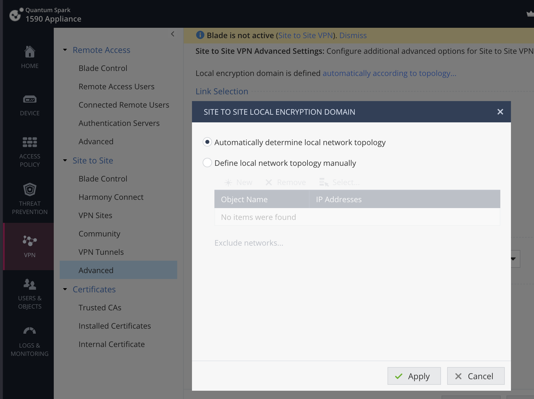 Problem With Vpn From Internal Local Network Check Point Checkmates
