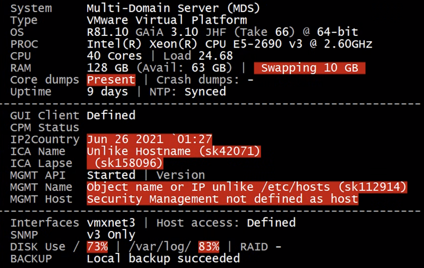 Solved: MDS Upgrade to R81.10 - Check Point CheckMates
