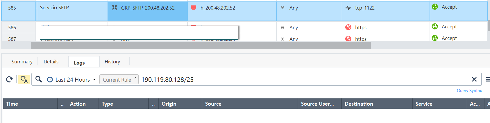 Traffic does not match with explicit rule - Check Point CheckMates