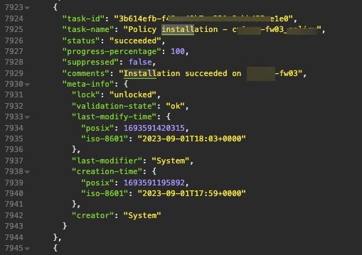 Solved Getting The Times Of Install Policy Check Point Checkmates