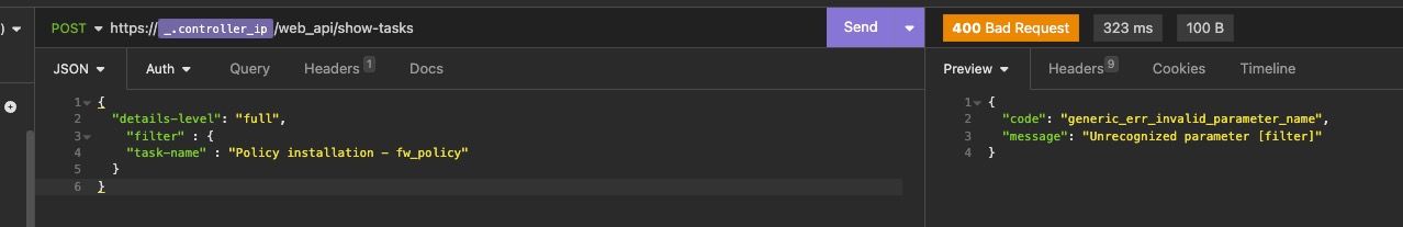 Solved Getting The Times Of Install Policy Check Point Checkmates