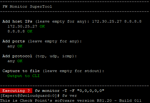 FW Monitor SuperTool - Check Point CheckMates