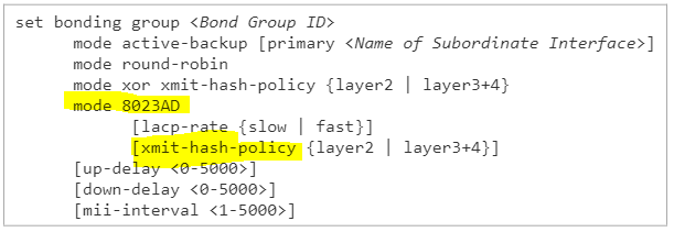 Load balance method of LACP - Check Point CheckMates