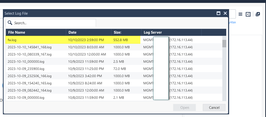 No Logs Visualization In Smartconsole Check Point Checkmates 