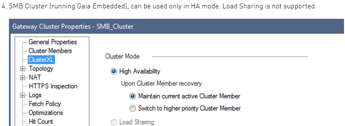 Configure HA Mode for R81.10.x Quantum Spark Clust... - Check Point ...