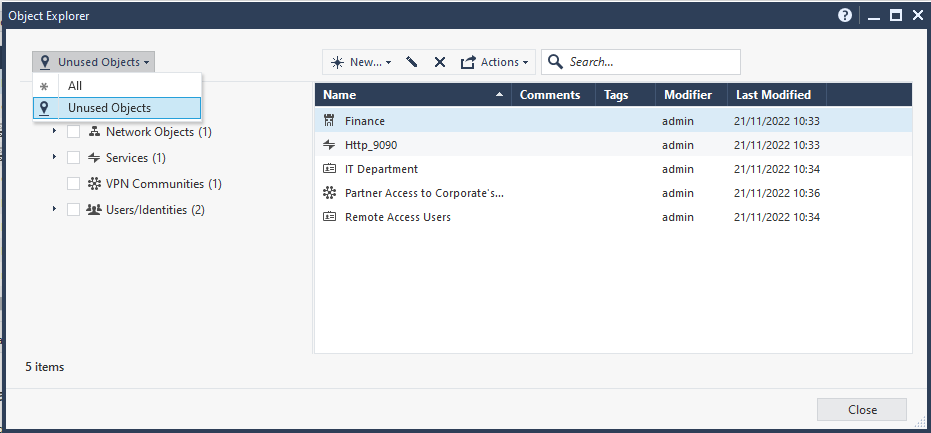 Solved: find duplicate host and network and service object... - Check ...
