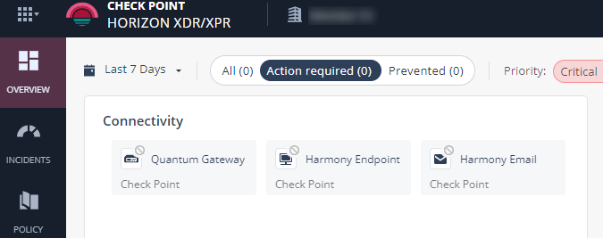 Horizon XDR/XPR shows no connectivity - Check Point CheckMates