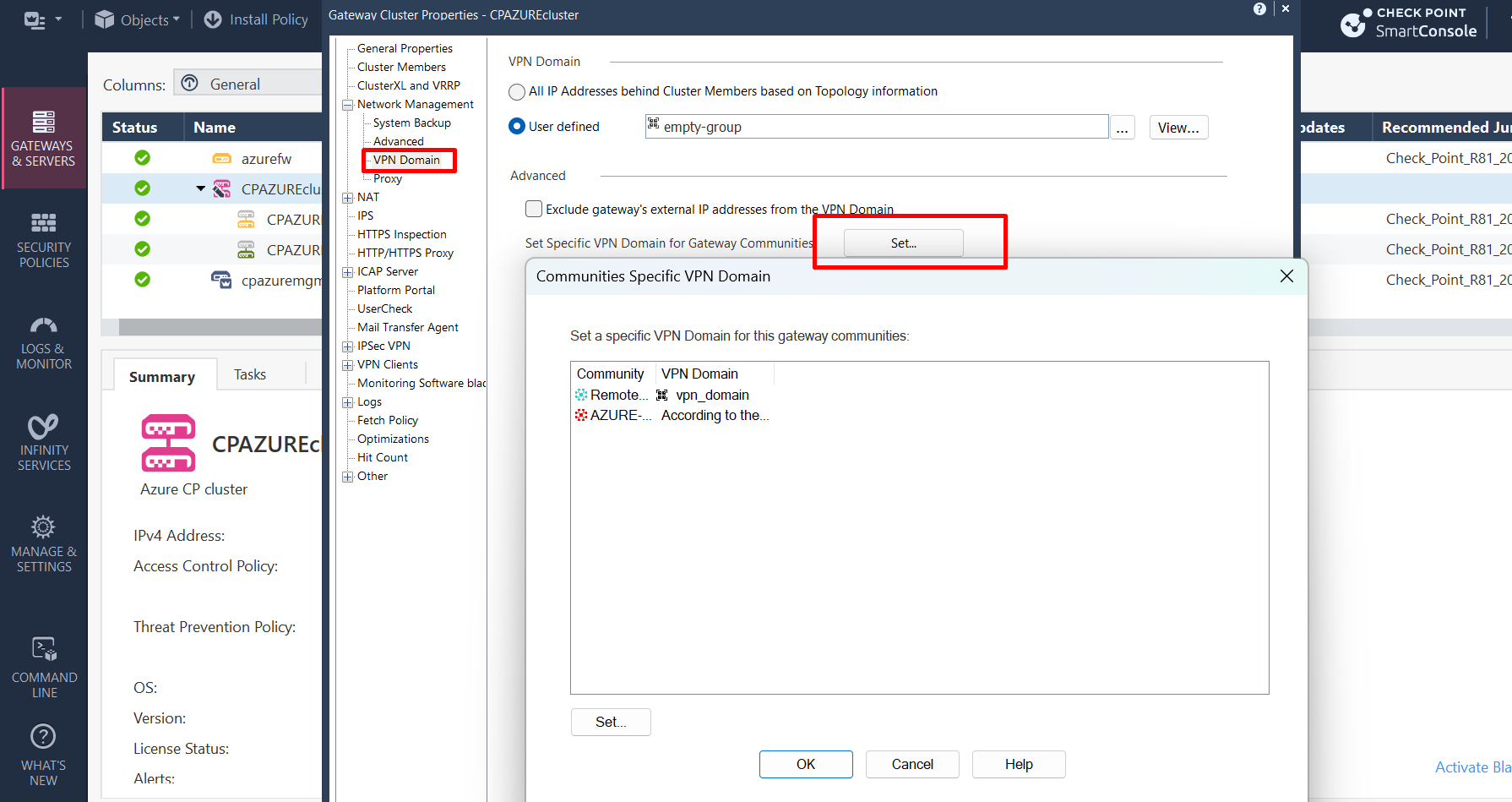 Solved: route based VPN with remote access vpn - Check Point CheckMates