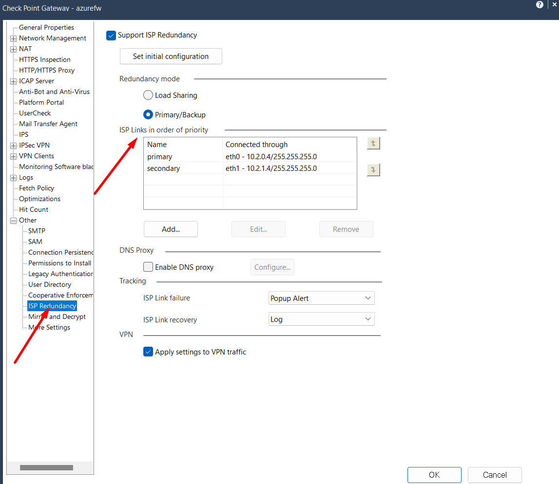 Solved Vpn Link Selection With Multiple Isp On Different Check