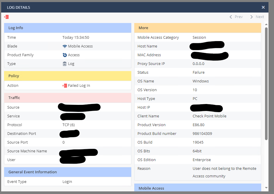 Unable To Use Selected Ad Groups To Authenticate R Check Point