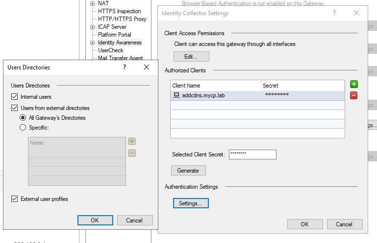 Solved Identity Collector Wrong Shared Secret Check Point Checkmates