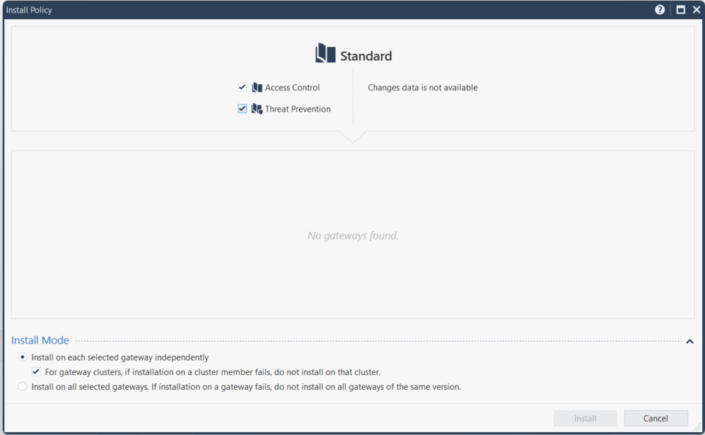 Solved: Gateway not found - Check Point CheckMates