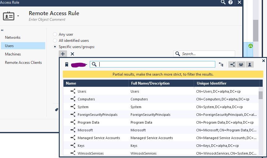 Identity collector - Check Point CheckMates