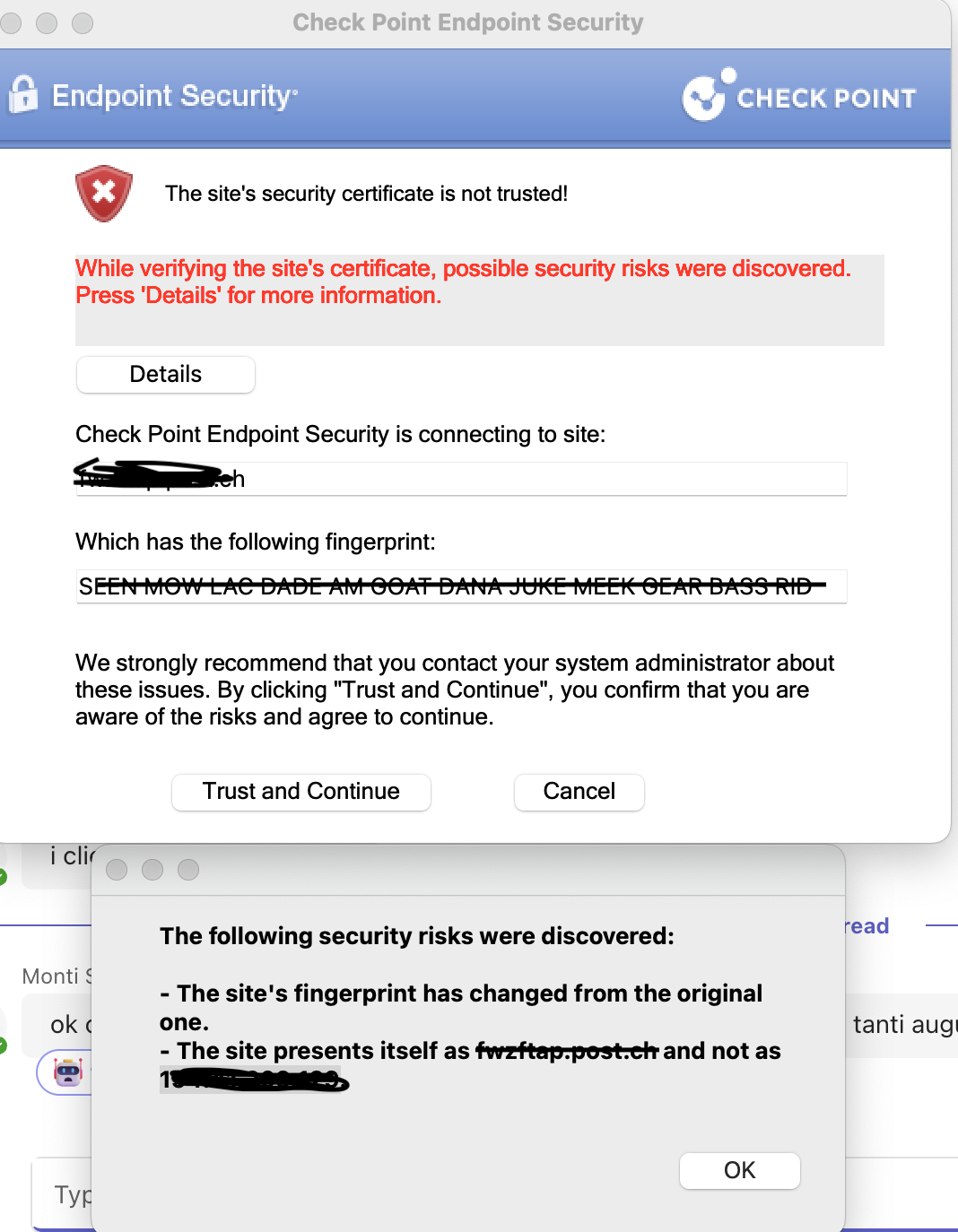 fingerprint changed after an upgrade of Checkpoint... - Check Point ...