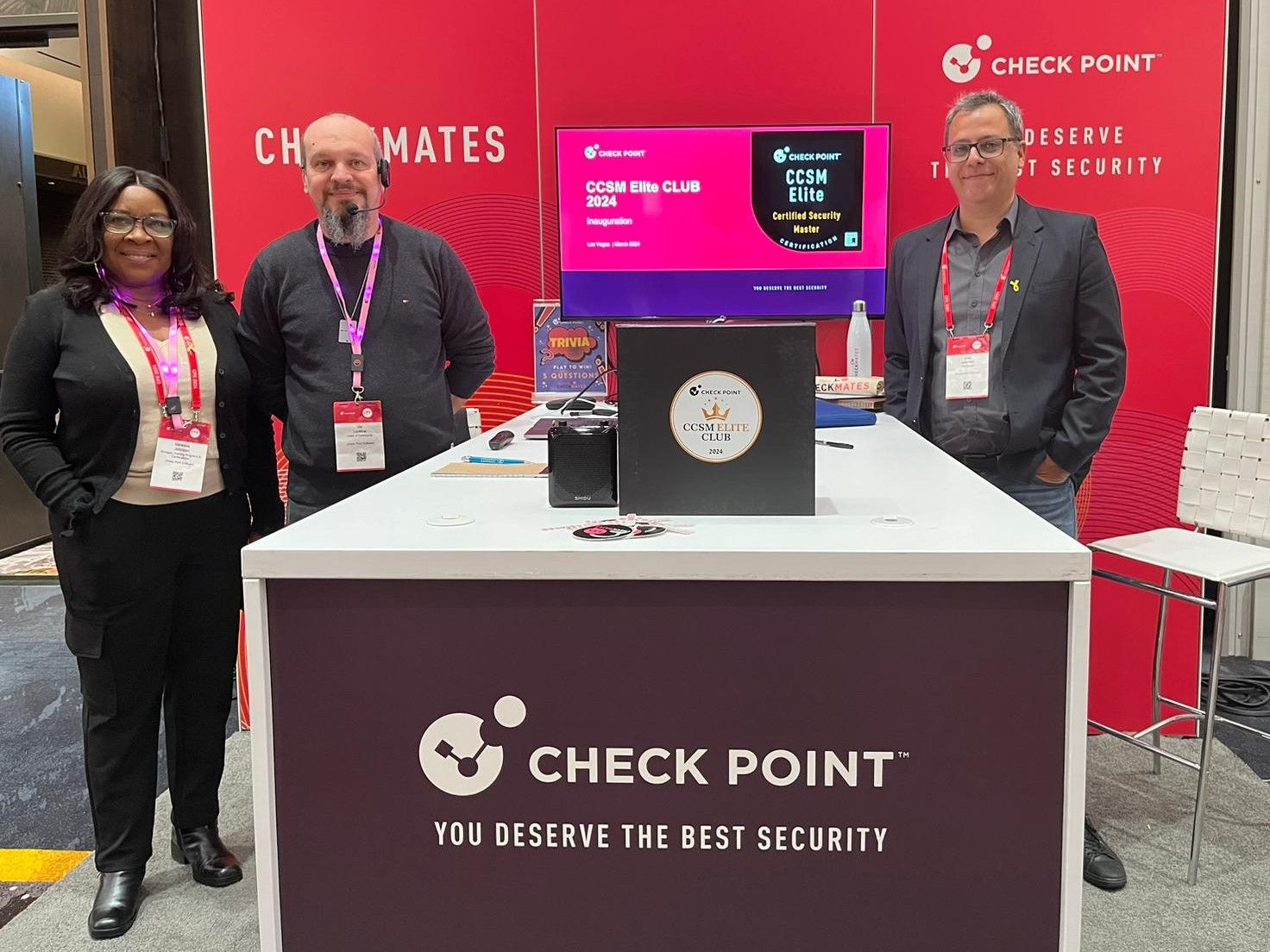 Solved: CCSM Elite Club at CPX 🌟 - Check Point CheckMates