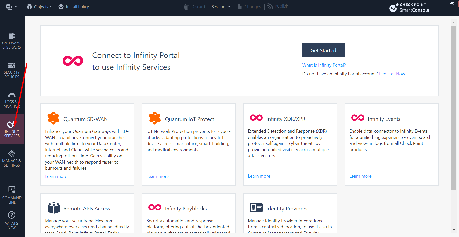 Solved: Infinity CLOUDGUARD - Check Point CheckMates