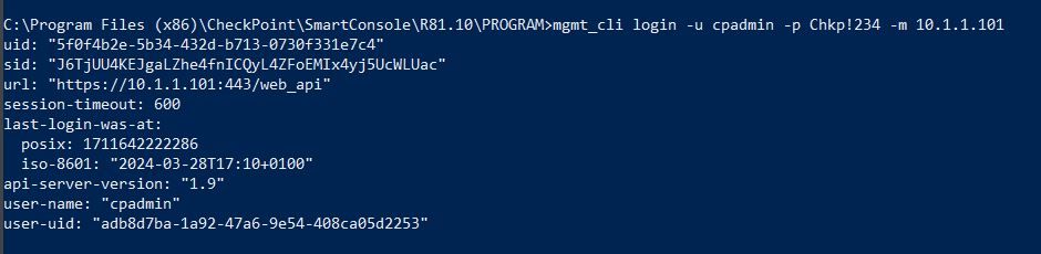 API-Key - Check Point CheckMates