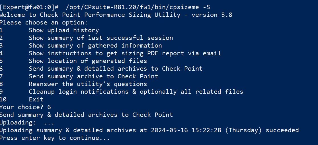 CPSIZEME pdf result! - Check Point CheckMates