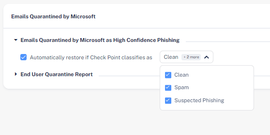 Emails pulled from Microsoft Quarantine indiscrimi... - Check Point ...