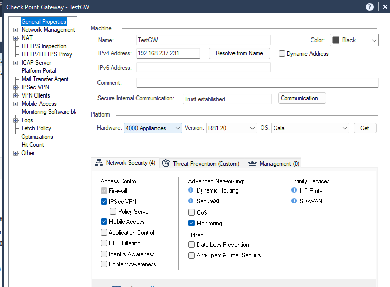 Why does the SmartView monitor did not show connec... - Check Point ...