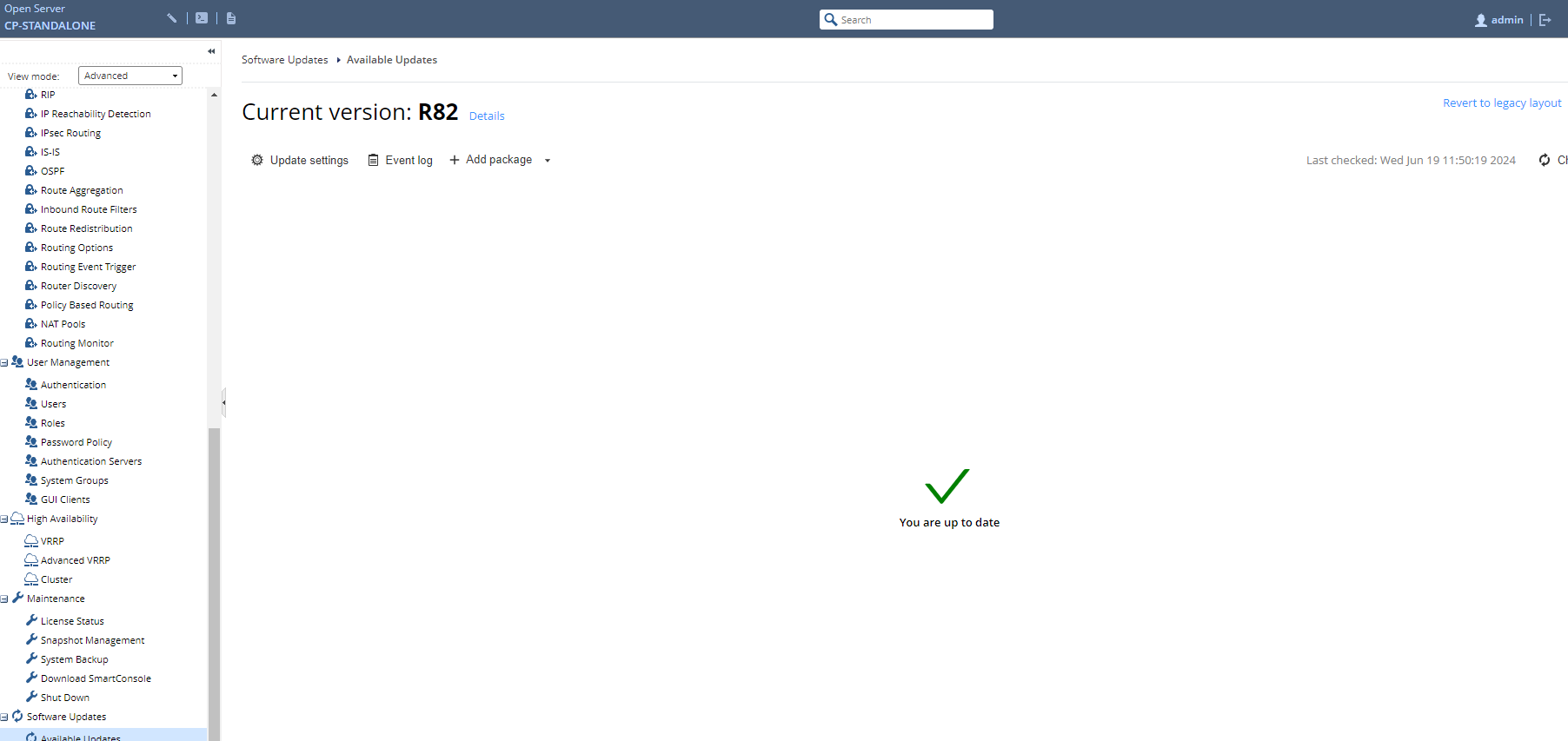 R82 feedback - Check Point CheckMates
