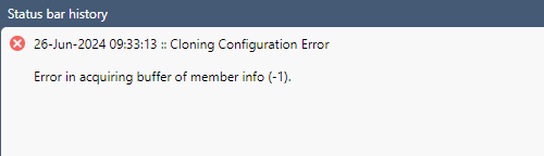 Solved Cloning Configuration Error Check Point Checkmates