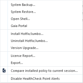 Solved: R82 - HealtCheck Point feaure in SmartConsole - Check Point ...