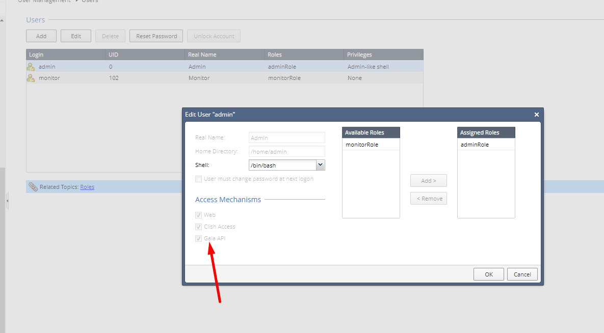 Solved How Do I Use The Gaia Api To Run Commands On Gatew Check