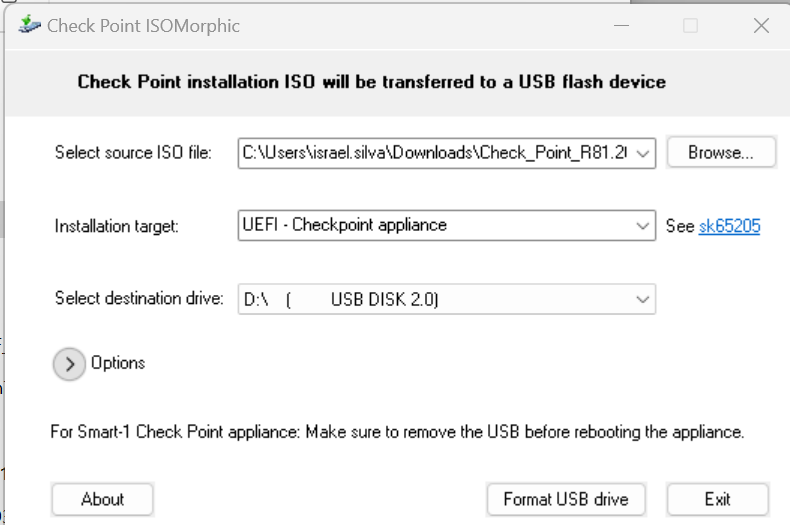 TIP upgrade new 9000 for new iso R81.20 - Check Point CheckMates