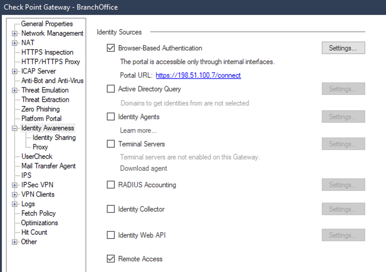 Solved Identity Collector And Vpn Sslsnx Check Point Checkmates