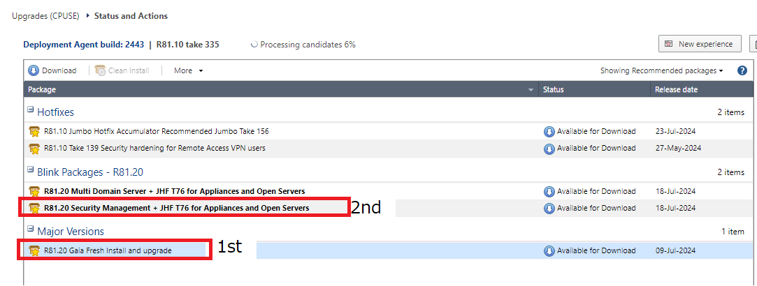 Solved: About upgrade a smart-1 of Management High Availab... - Check ...