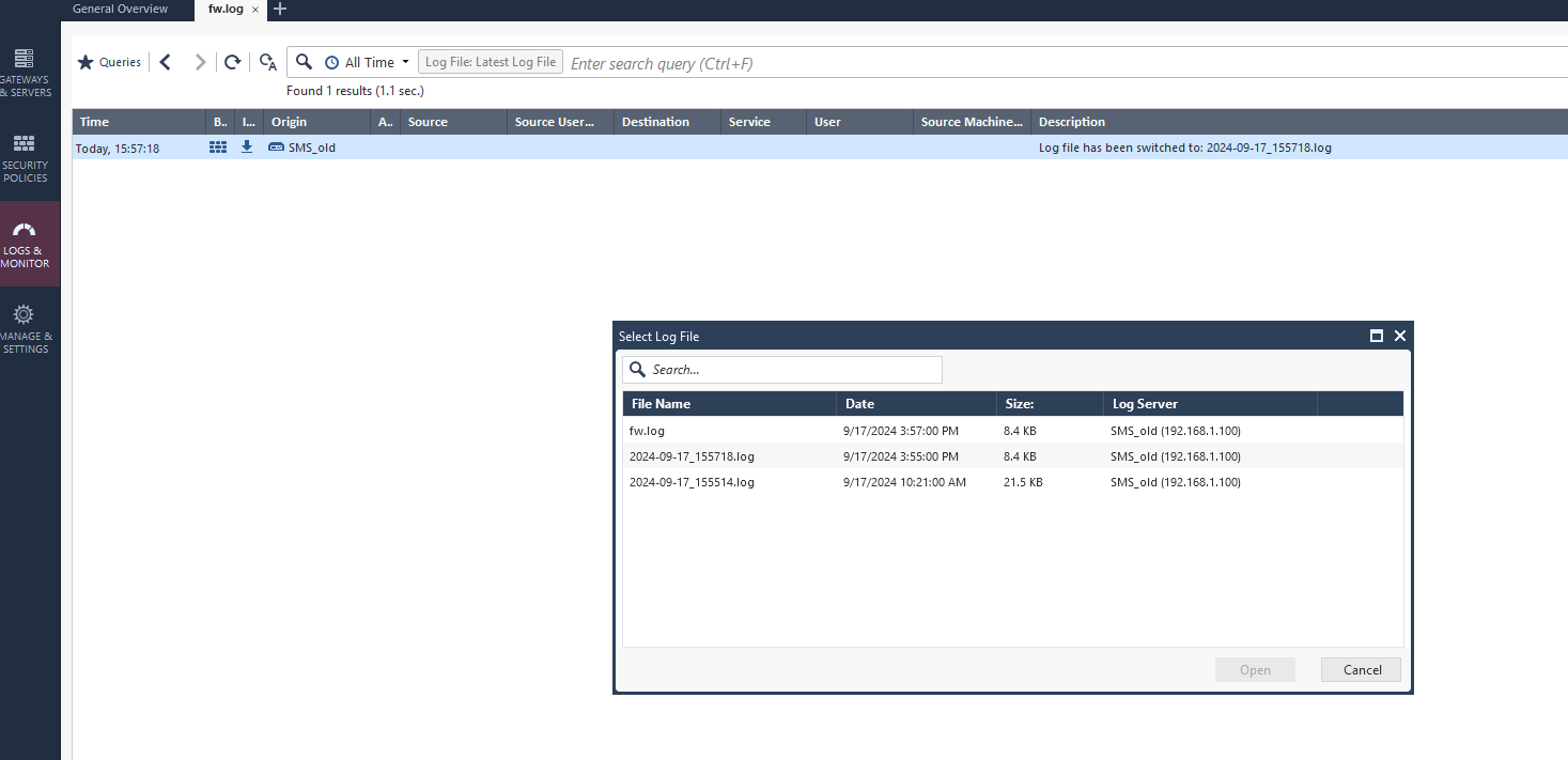 Solved: Weird behaviour with SMS logs - Check Point CheckMates