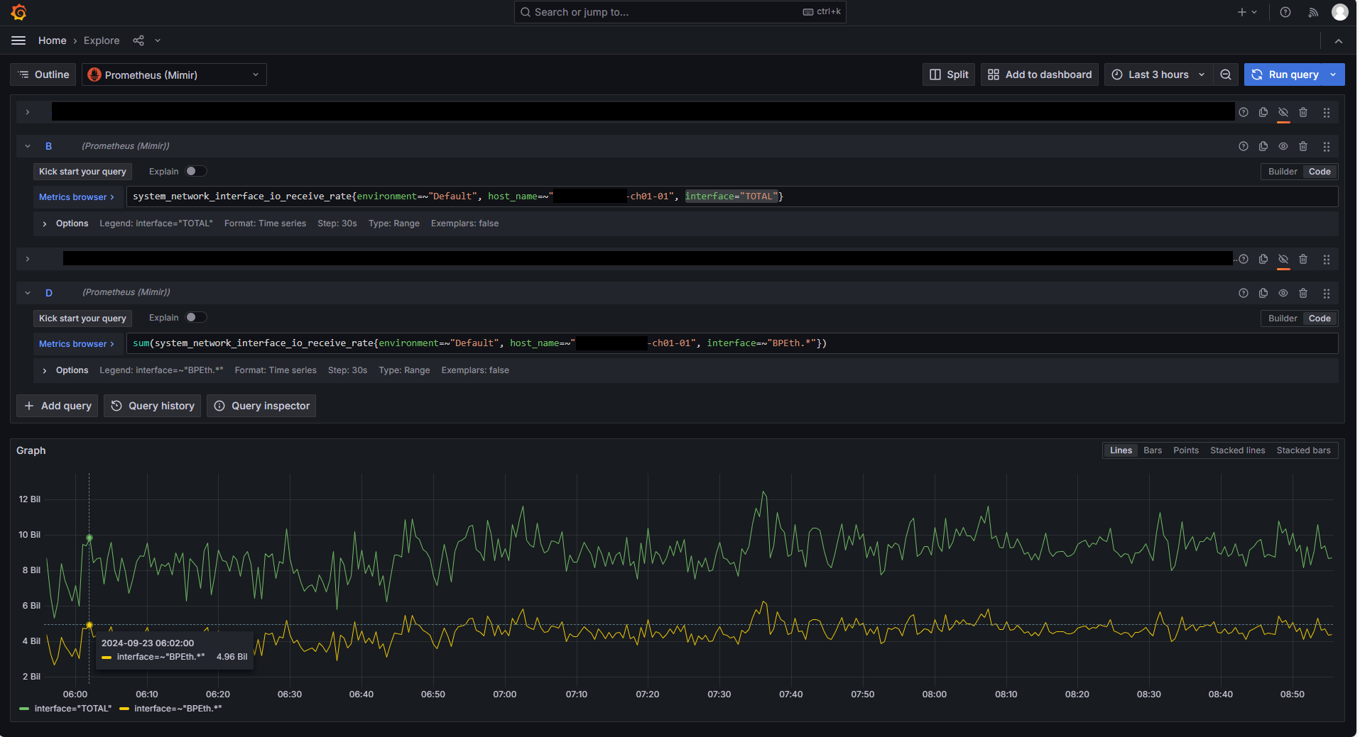 Skyline - interface_rate "TOTAL" includes "BPEthX"... - Check Point ...