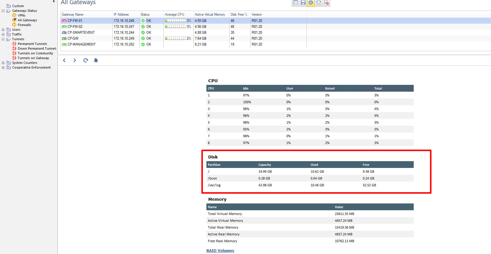 Solved Smart 1 600 S Server Acting As Main Log Server Check Point