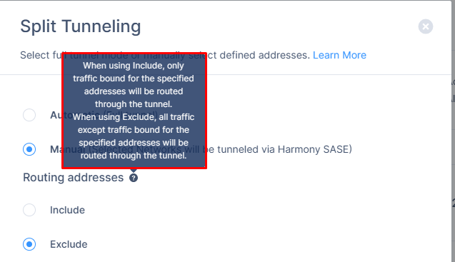 Help me understand split tunneling modes - Check Point CheckMates