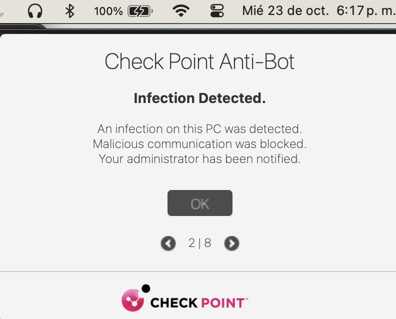 macOS endpoint security disable alerts - Check Point CheckMates