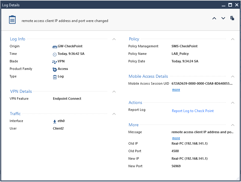 VPN Connect SSL Failure - Check Point CheckMates