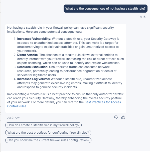 Mgmt And Stealth Rule For On Prem Gateway And Maas Check Point