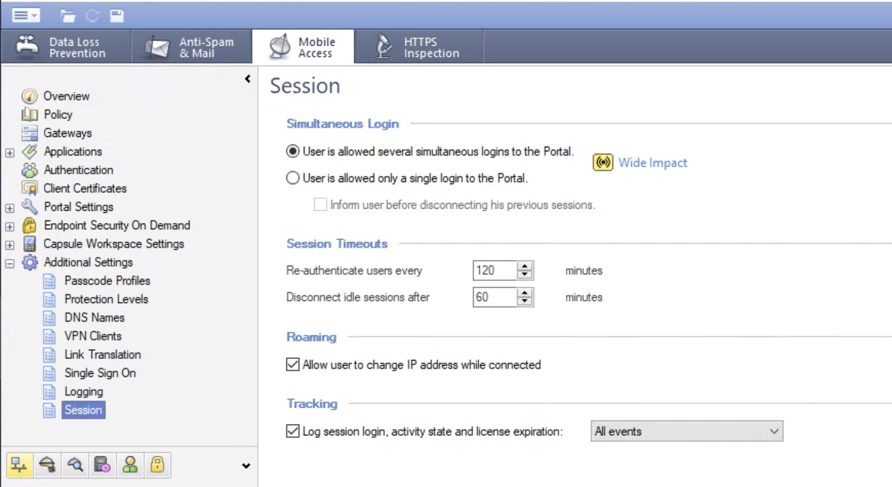 Solved: Mobile Access Blade Portal - authentication/sessio... - Check ...