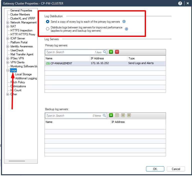 Checkpoint Log Server Origin - Check Point CheckMates