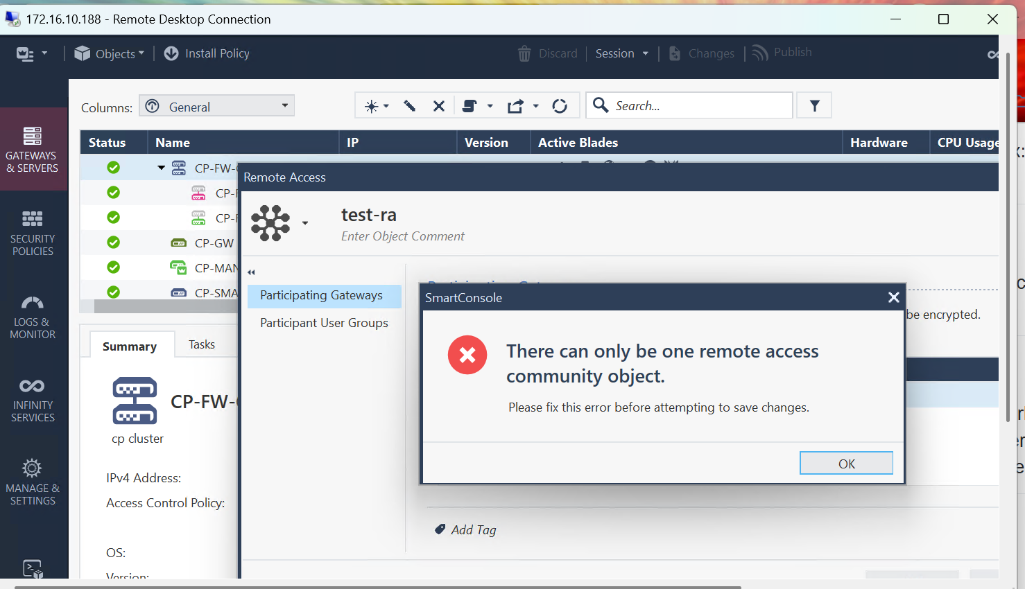 Solved Create More Than Remote Access In Vpn Community Check Point